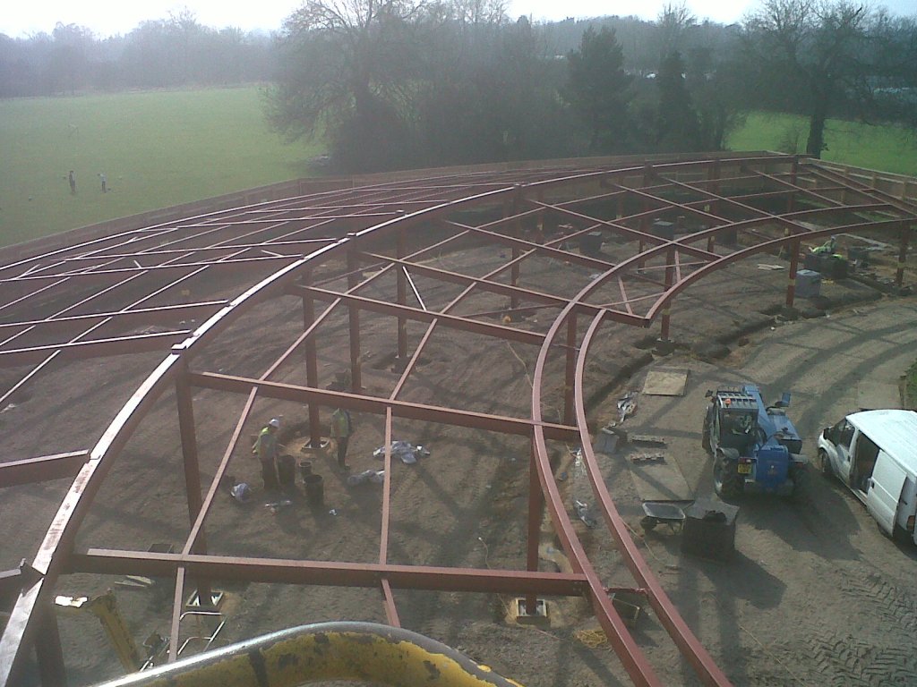 Steel New Build for Capel Manor School, Enfield | LSJ Engineering