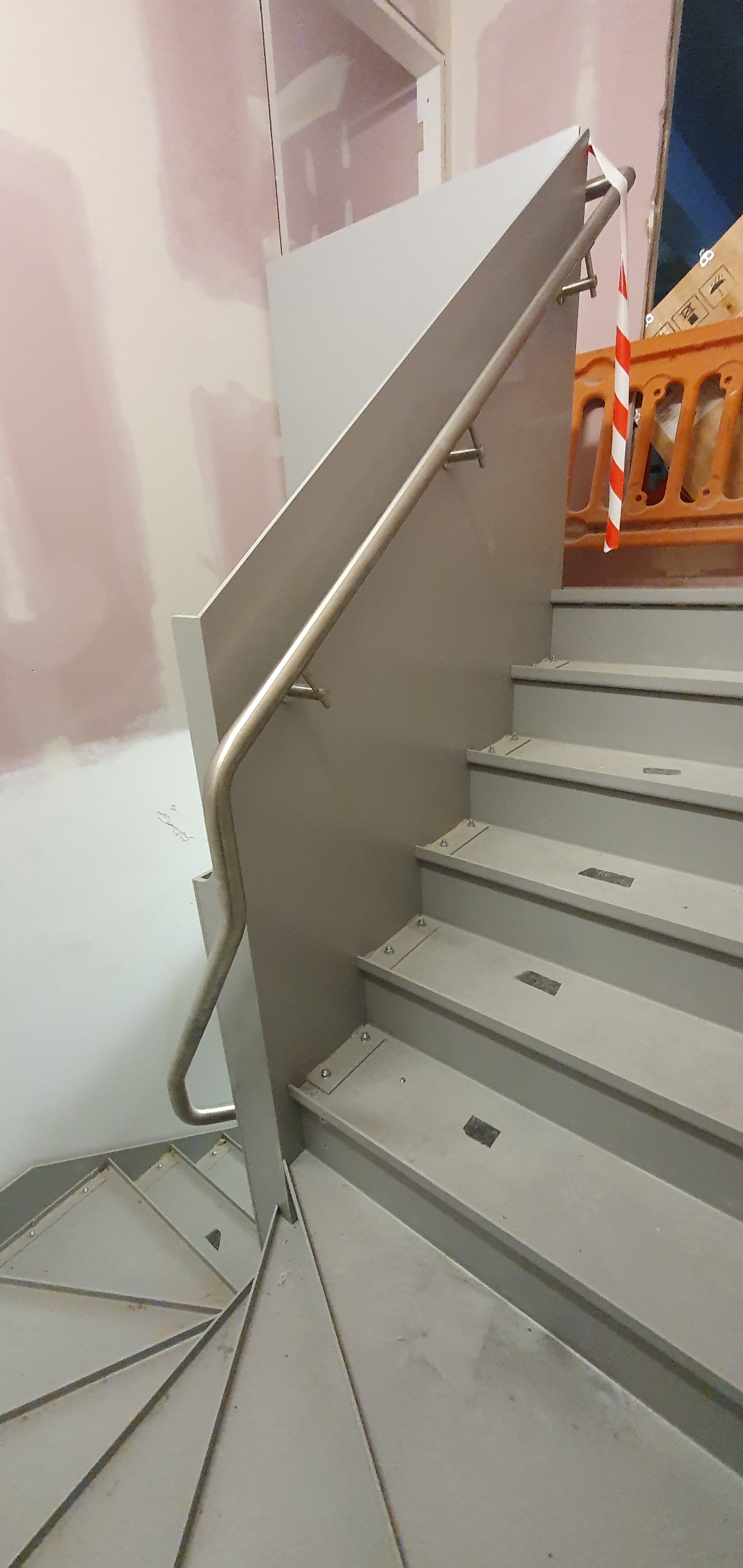 Feature Steel Staircase, Berners St, London | LSJ Engineering
