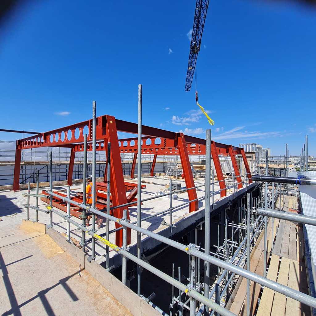 Office Block Steelwork for Structure Tone, London